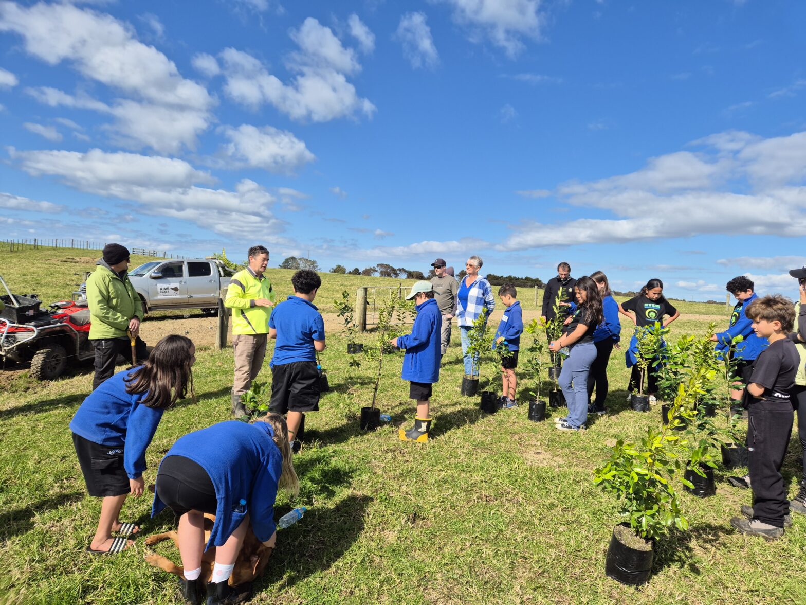 Planting the Future at Te Tii – Kiwi Coast
